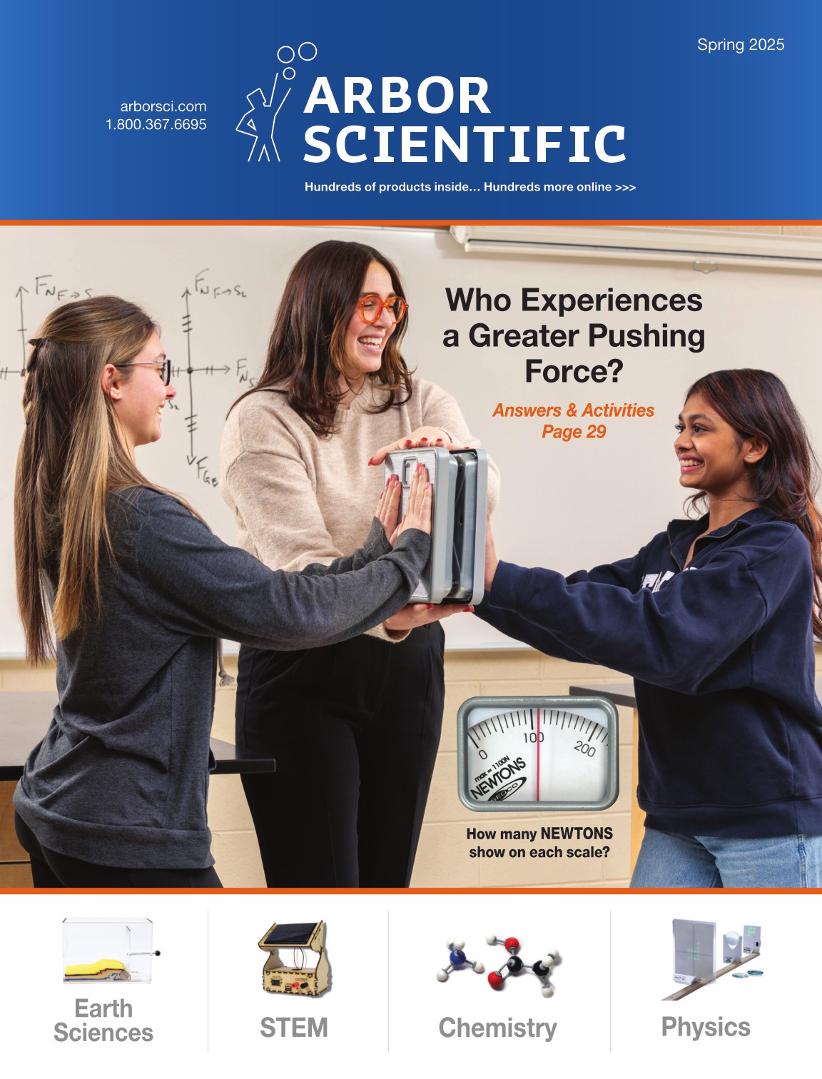 Arbor Scientific Catalog Spring 2025