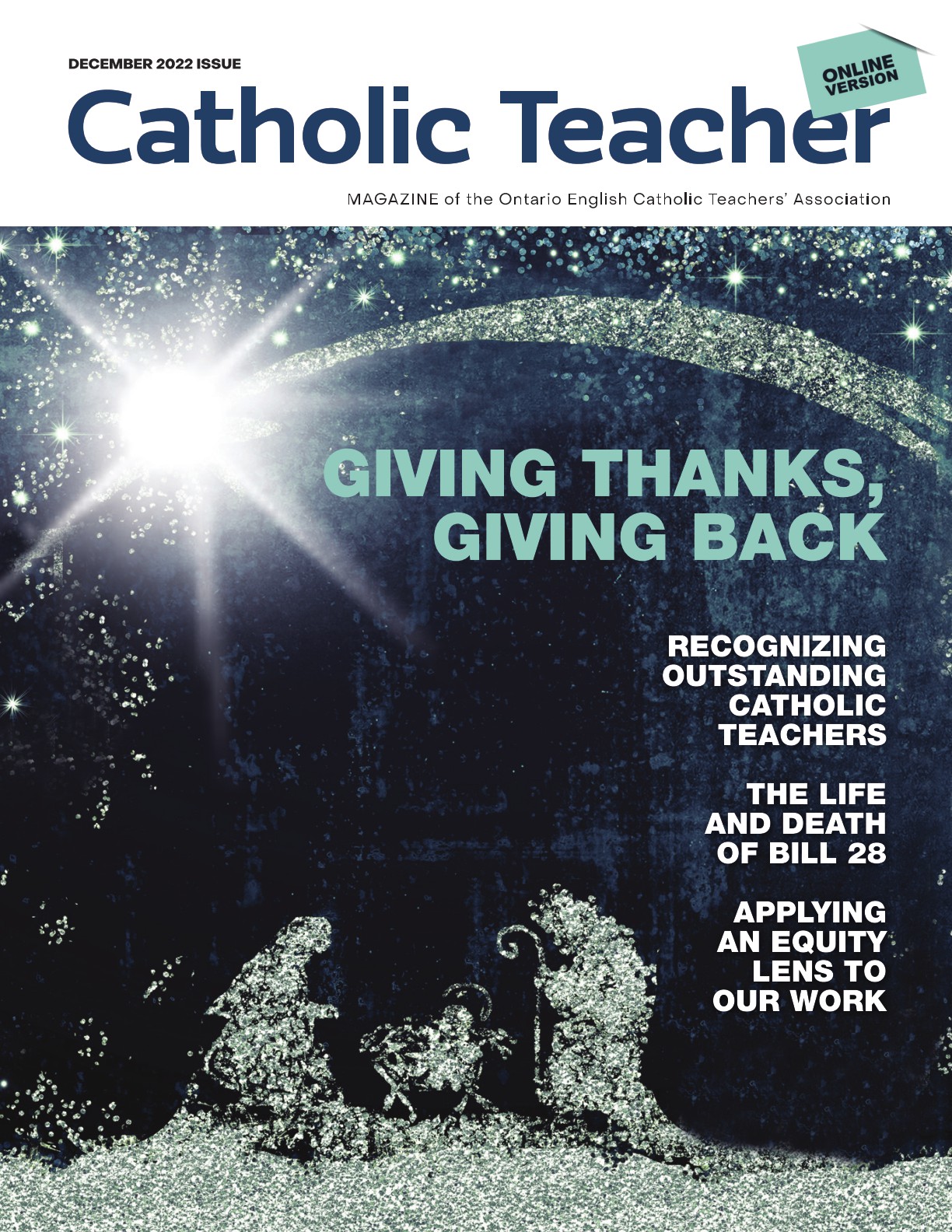 Catholic Teacher Magazine - December 2022 Edition