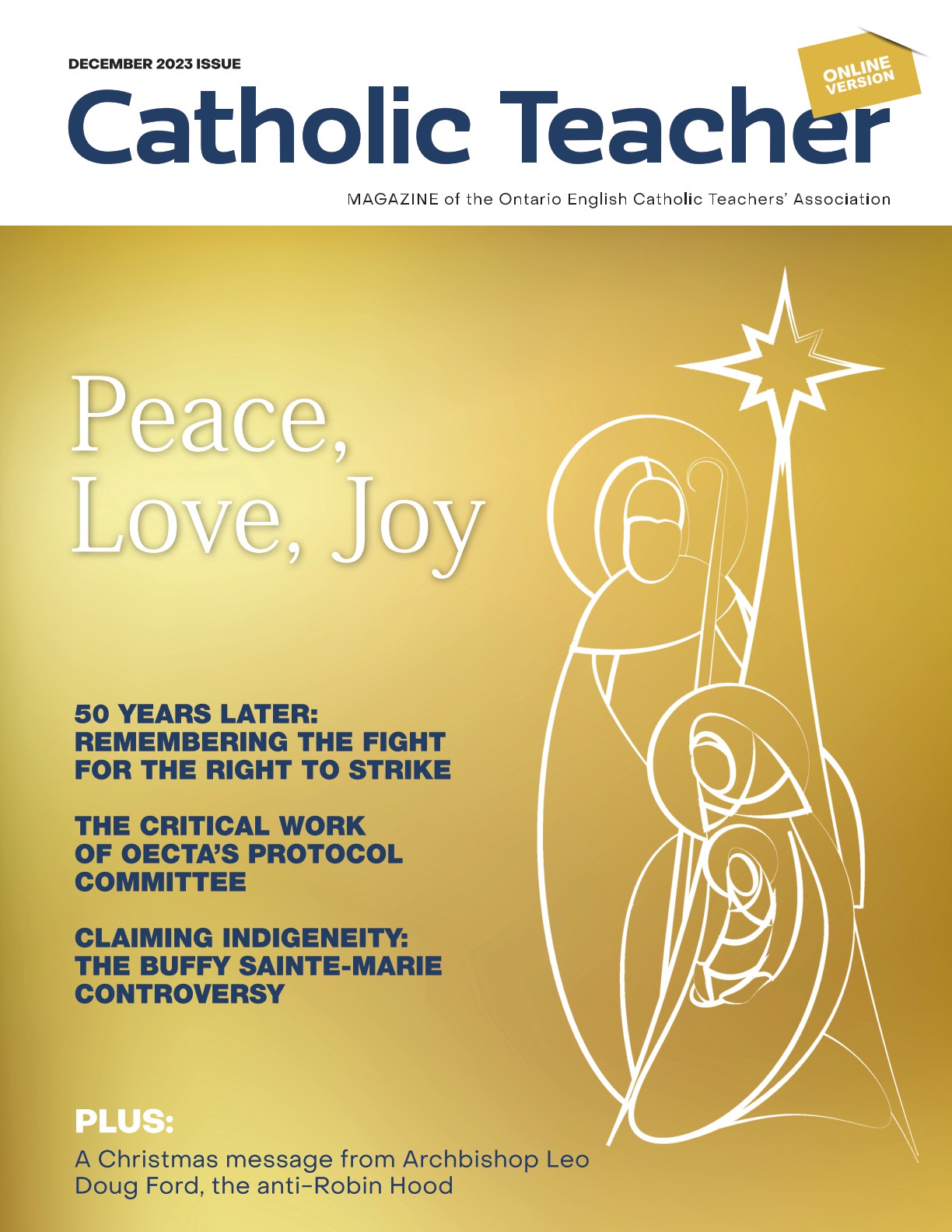 Catholic Teacher Magazine - December 2023 Edition